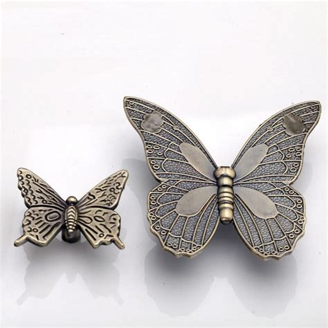 Butterfly Knobs Pulls Drawer Dresser Knobs Pulls Kitchen Etsy