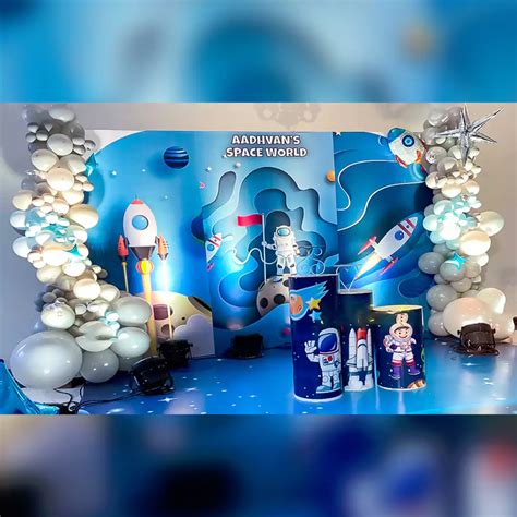 Space World Themed Decor Balloon Decoration In Surat Togetherv
