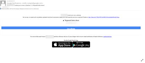 Phishing Via Google Collections