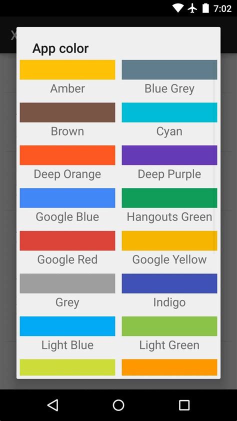 how to theme hangouts for android with 23 custom colors android