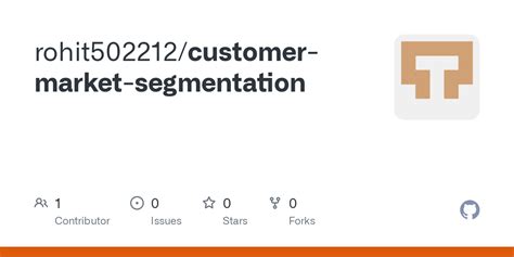 customer market segmentation marketing segmentation ipynb at main