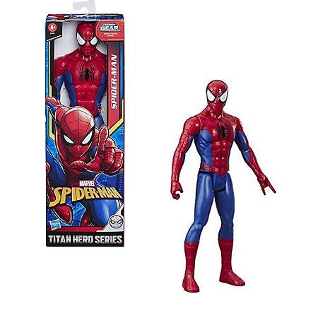 Boneco Titan Hero Brinquedo Homem Aranha Marvel Hasbro Loja Zuza