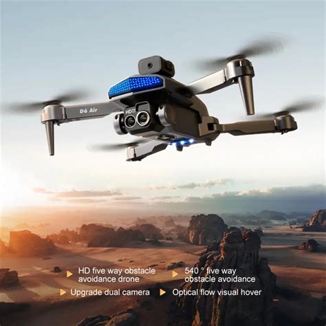 Wholesale Dlrc D6 Air Dual Camera Quadcopter 5 Way Obstacle Avoidance