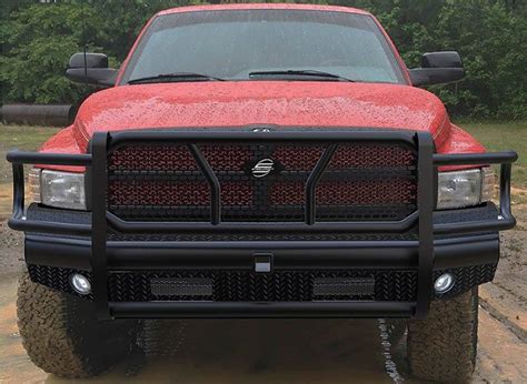 Hd Replacement Front Bumper Semi Gloss Black