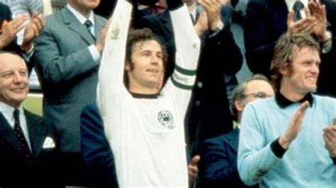 Llora el mundo del fútbol A los años murió Franz Beckembauer el Kaiser alemán que fue leyenda