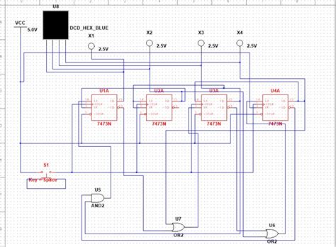 Solved Texts Design A 7 State 4 Bits Synchronous Abnormal Counter