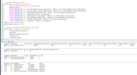 Sql Server Performance And Other Stories Numa And Soft Numa In Sql Server To Get Additional
