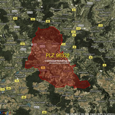 Postleitzahlgebiet 96328 - PLZ