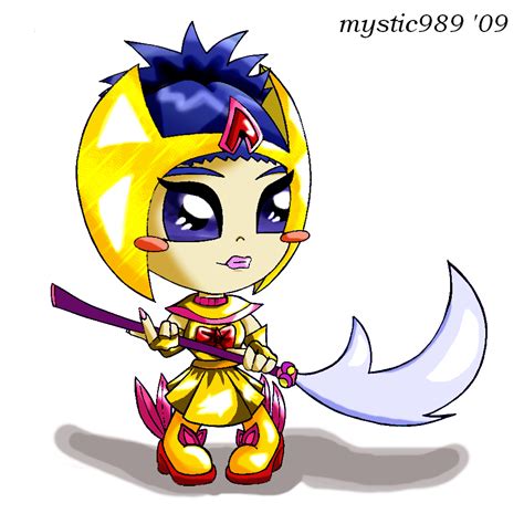 Chibi Warrior Girl By Mystic989 On Deviantart
