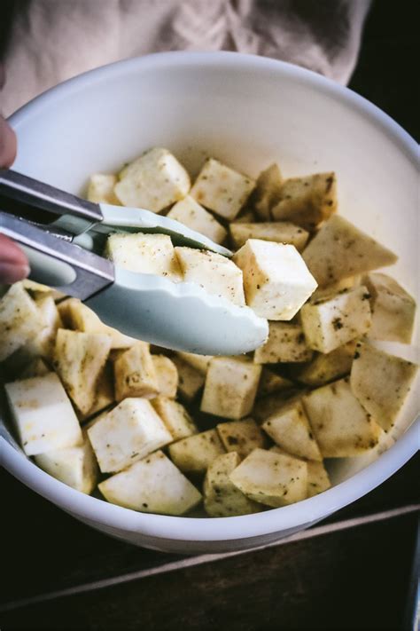 Easy Oven Roasted Celeriac Recipe {celery Root}