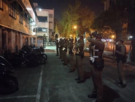 ตำรวจตรึงกำลัง “อุเทนถวาย” วันสถาปนา บลูเดย์ ครบ 89 ปี