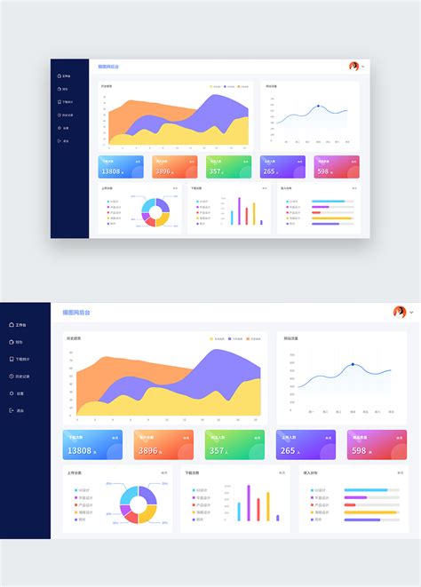 Ui Interface Web Visualization Background Interface Template Image Picture Free Download