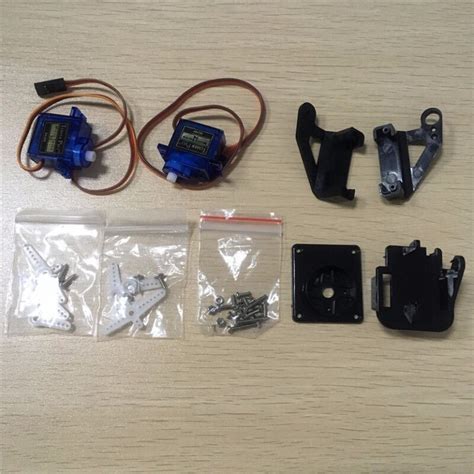 Servo Bracket Pt Pantilt Camera Platform Anti Vibration Camera Mount