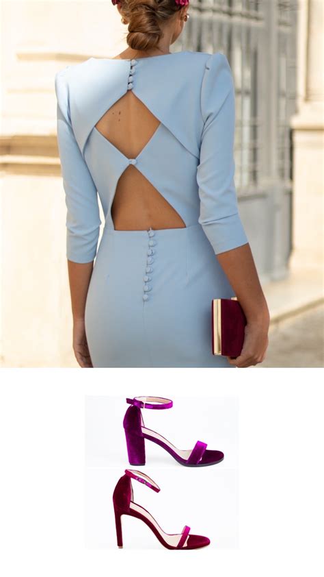 Aspecto Privación Personal Combinar Vestido Azul Pastel Grapa Analista