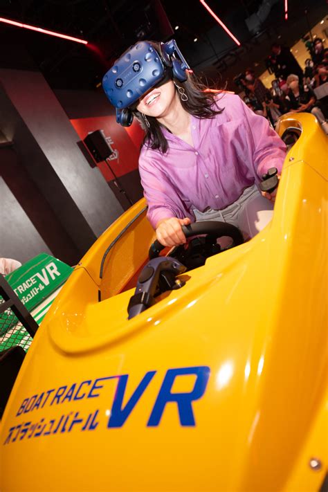 📸 画像：『boatrace Vr スプラッシュバトル』プレス向け内覧会にて｜磯山さやか、永尾まりや、武田修宏がボートレース新感覚vr