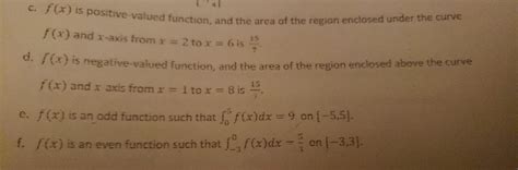Solved Find Average Value Following Functions Given These Chegg