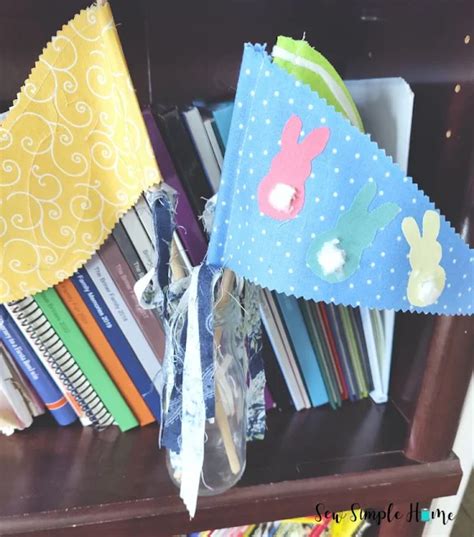 Diy Easter Pennant Flag Sew Simple Home