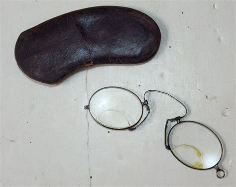 Antique Nose Pinch Bifocal Eyeglasses San Francisco H Gem