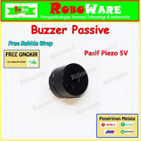 Jual Buzzer Piezo Passive Arduino Pasif Jakarta Barat RoboWare Tokopedia