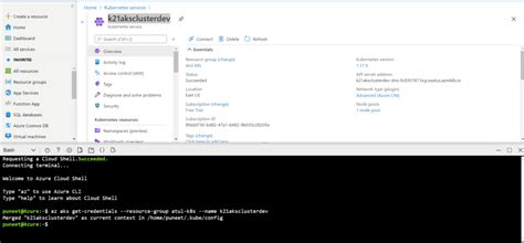 Azure Kubernetes Service AKS Creating And Connecting AKS Cluster