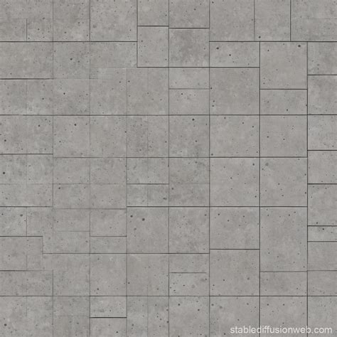 Seamless Concrete Tiles Texture Stable Diffusion Online