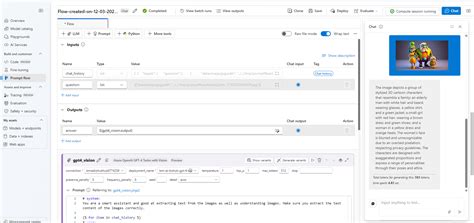 Prompt Flow Of Image With Text Input In Azure Ai Foundry Microsoft Qanda