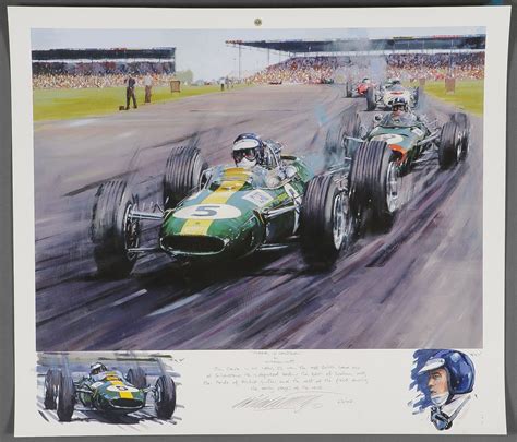 Sold Price Three Nicholas Watts Formula One Prints March 2 0120 10