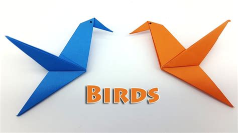 Origami Bird Instructions How To Make A Paper Bird Easy Step By Step