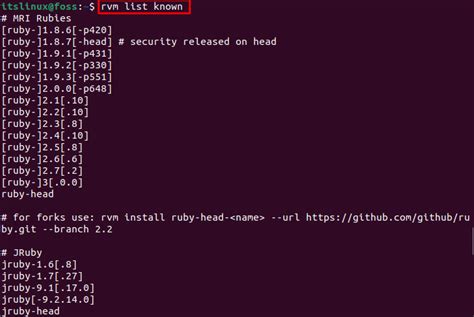 Install Ruby On Ubuntu 2204 Its Linux Foss