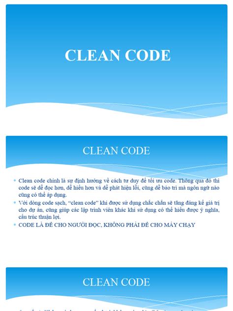 Clean Code Pdf