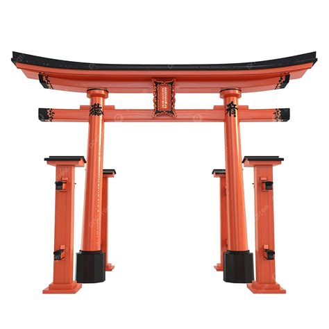 일본의 유명한 랜드마크 도리이 게이트 문 일본 경계표 Png 일러스트 및 이미지 에 대한 무료 다운로드 Pngtree