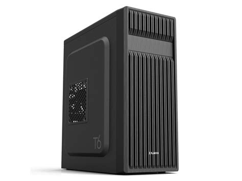 Buy Zalman T6 ATX Mid Tower PC Case, Pre-Installed 120mm Fan, 5.25 ODD ...
