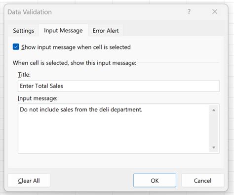 How To Add Tooltip To Cell In Excel With Example