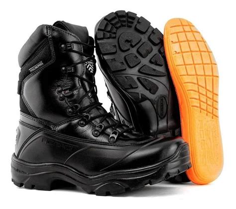 Bota Militar Coturno Tático Exercito Goe Zíper Impermeável WS3 Bota