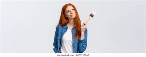 Redhead Girl Smirk Denim Royalty Free Images Stock Photos Pictures Shutterstock
