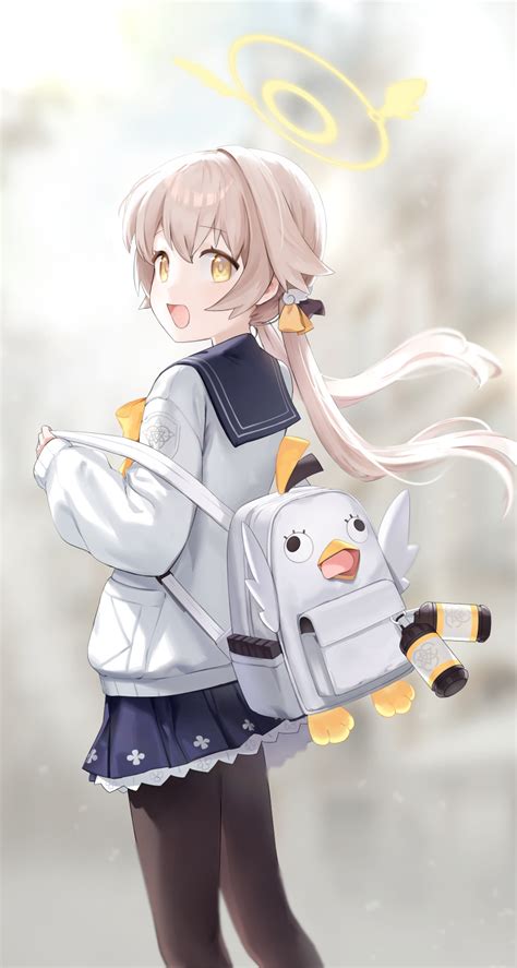 Safebooru 1girl D Absurdres Back Backpack Bag Bangs Black Pantyhose