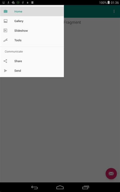 Android How Can You Create A Clipped NavigationDrawer Below The