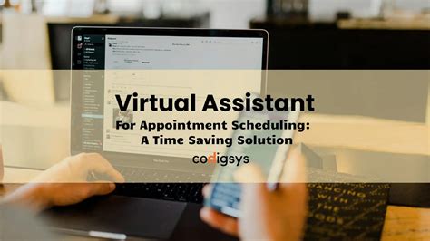 Virtual Assistant For Appointment Scheduling Time Saving Solution