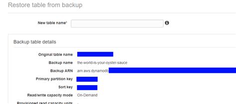 Amazon Web Services — Cómo Cambiar El Nombre De Una Tabla Dynamodb