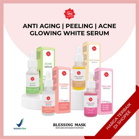Jual Viva Face Serum Peeling Serum Viva Glowing White Serum Viva
