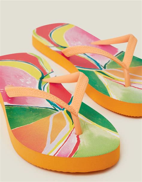 Block Print Flip Flops Flip Flops Accessorize Global
