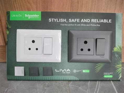 10 Ax Schneider Livia Modular Switches 1m 1 Way At ₹ 139 Piece In