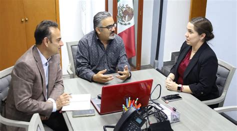 Reunión de trabajo en la Sociedad Mexicana de Salud Pública SaludVeracruz