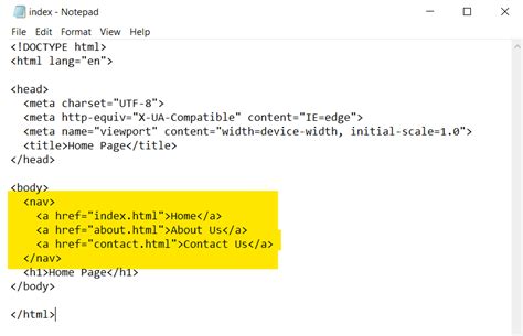 Creating Html Documents