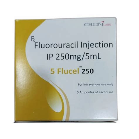 Celon Labs 5 Flucel 250mg At ₹ 12 Vial Mumbai Id 2850234179962