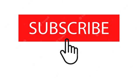 Premium Vector | Subscribe button icon vector set
