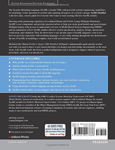 lenny delligatti sysml distilled a brief guide to the systems modeling language pdf grégoire