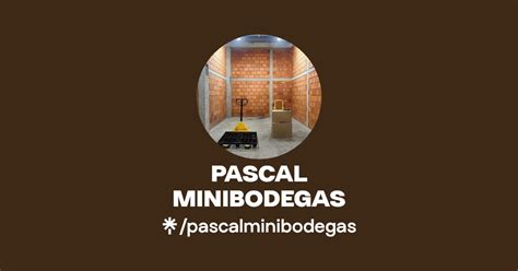 Pascal Minibodegas Instagram Facebook Linktree