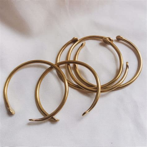 Gara 2 Handmade Class Brass Bangles By Coolture Crafts Shopee