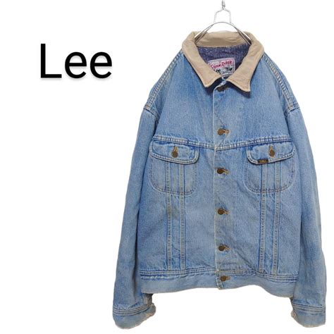 Yahoo オークション 【lee】80s Usa製 ストームライダー デニムジャ
